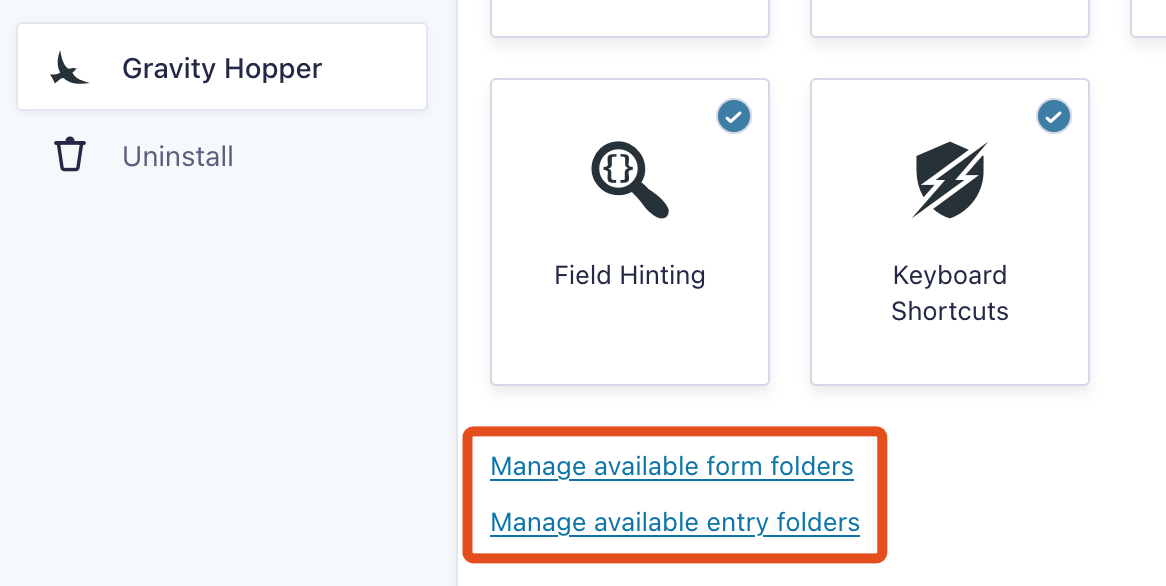 Form Folders | Orbital Forge